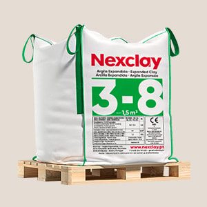 NEXCLAY ARGILA EXPANDIDA BIG BAG 1.5M3 - 3-8 | MARKETMAT